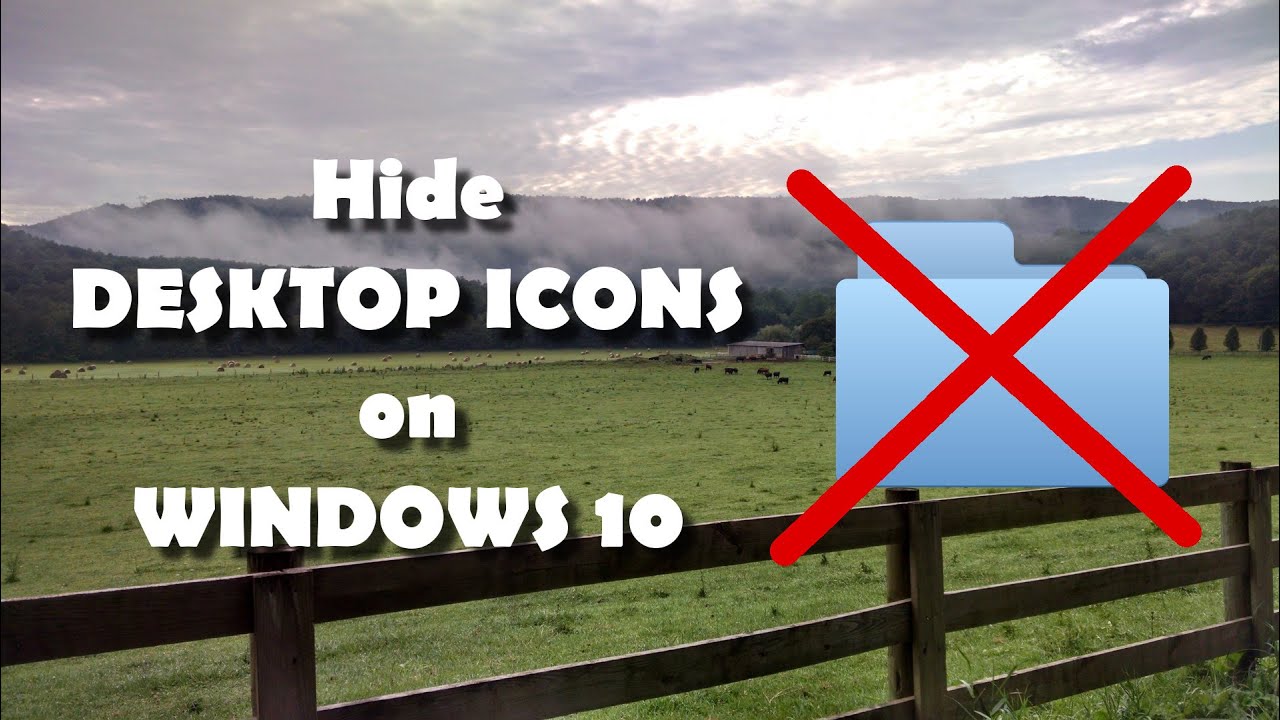 How To Hide All Icons On Your Windows 10 Desktop YouTube how-to-hide-all-icons-on-your-windows-10-desktop-youtube