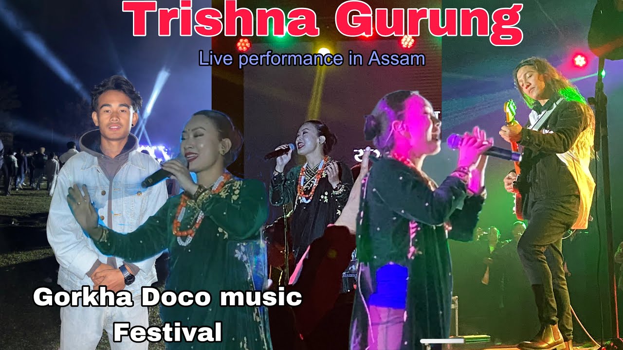⁠Vlog @TrishnaGurungofficial Live In Assam | Gorkha Doco Music Festival ...