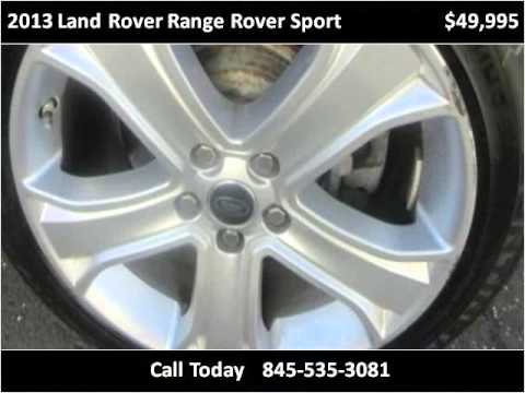 2013 Land Rover Range Rover Sport Used Cars West Nyack NY