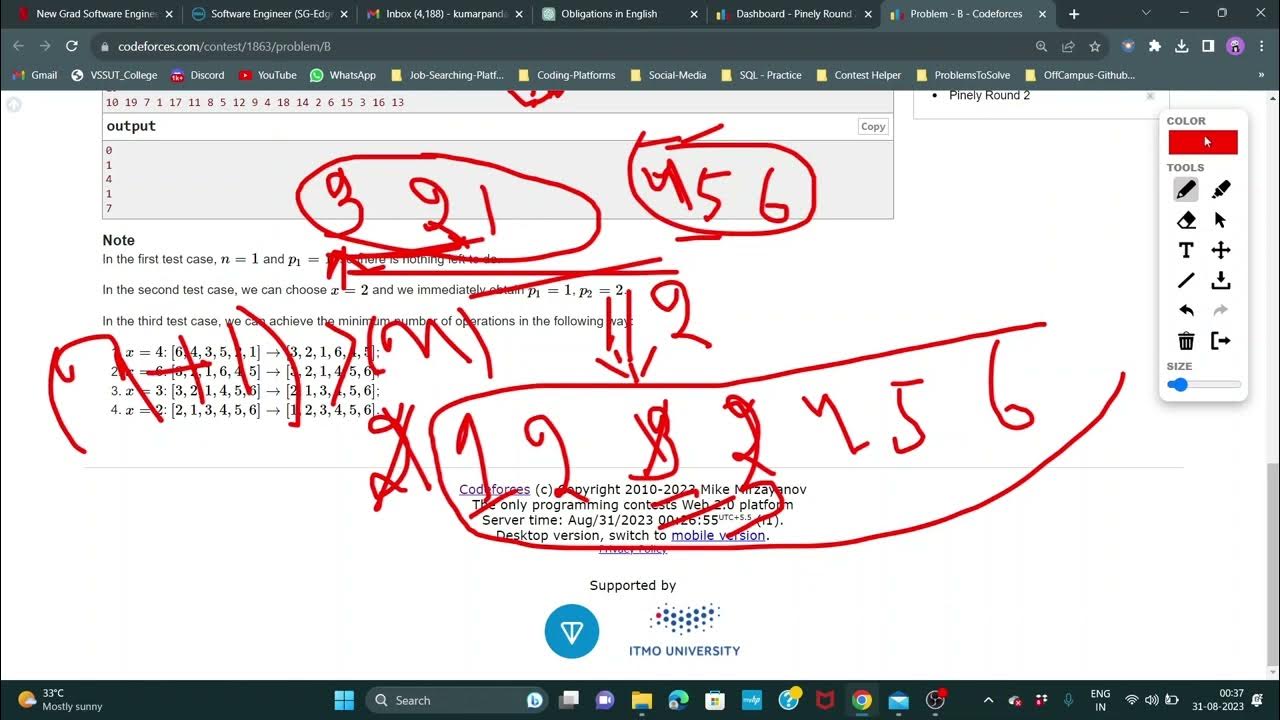 Codeforces Pinely Round 2 Div 1 Div 2 B Split Sort Easy And Detail Explanation