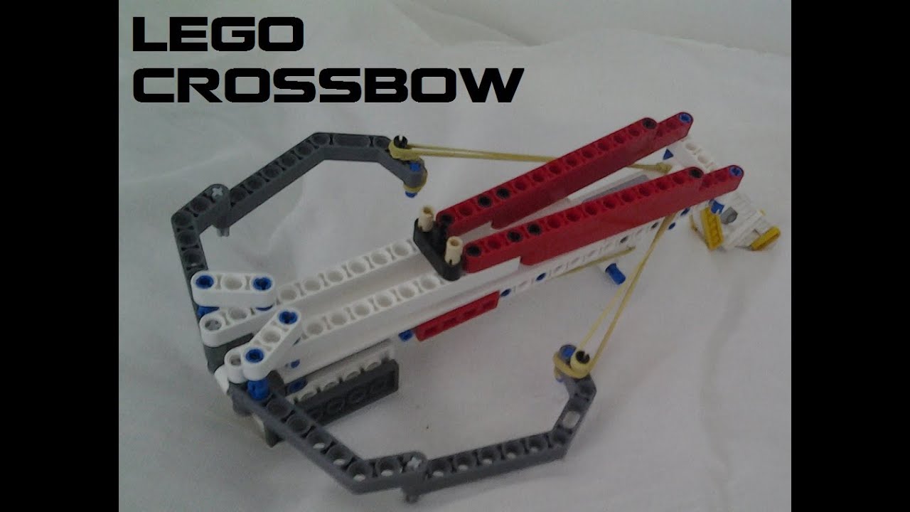 Lego crossbow (working) - YouTube