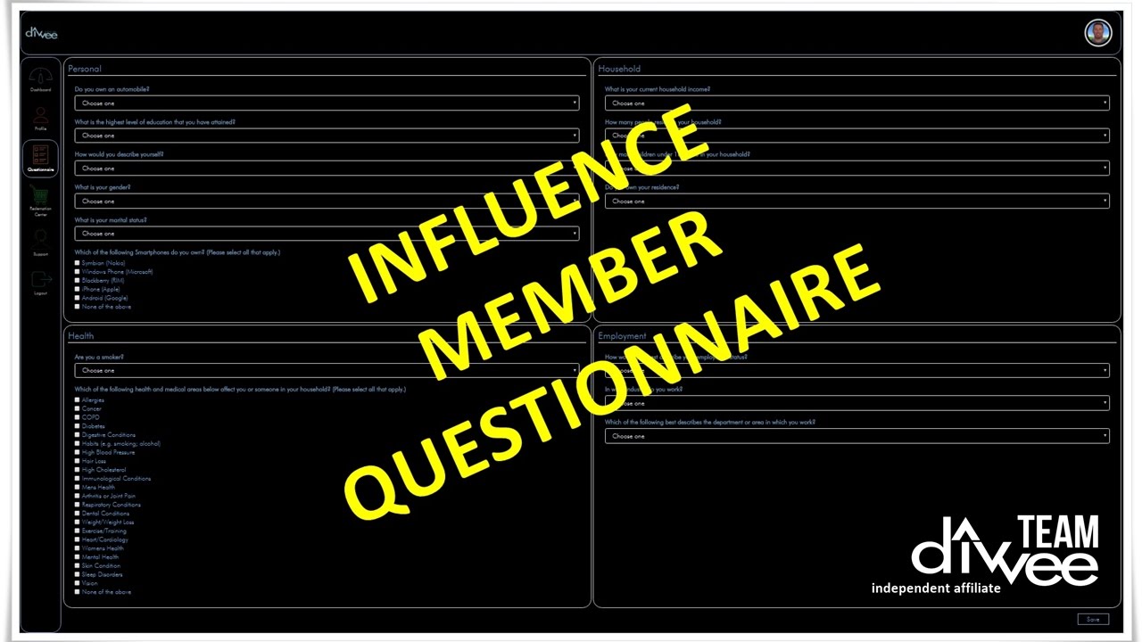 Divvee Social Influencer Questionnaire - YouTube