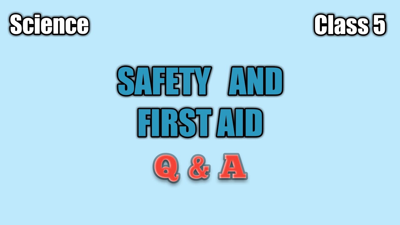 Class 5 | Safety and First Aid : Q & A - YouTube