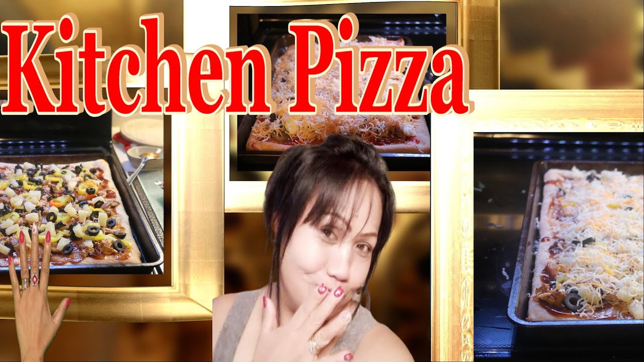 Kitchen Pizza from our Kitchen Ingredients (Messed up Pizza) - YouTube