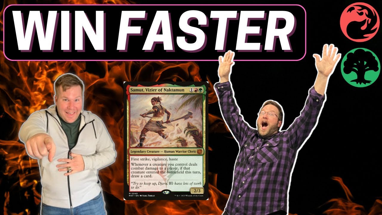Go Fast with Samut | Haste & Draw Cards | New Aggro - YouTube