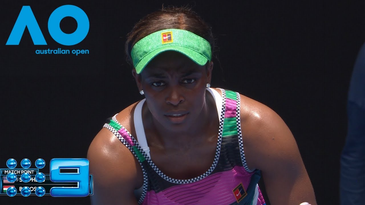 Australian Open Highlights: Stephens v Babos - Round 2/Day 3 | Wide ...