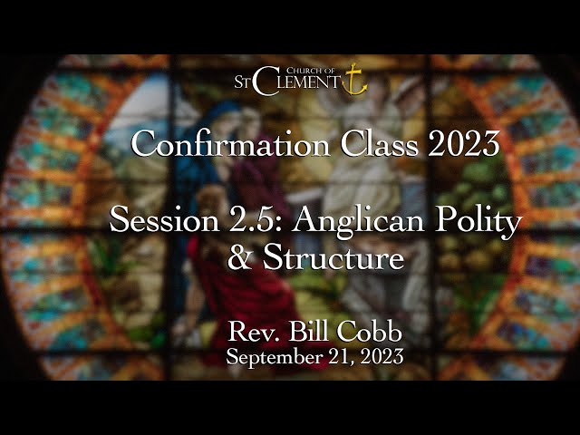 Confirmation Class