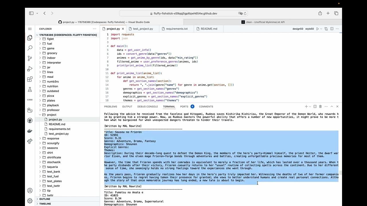 My CS50p final project - YouTube