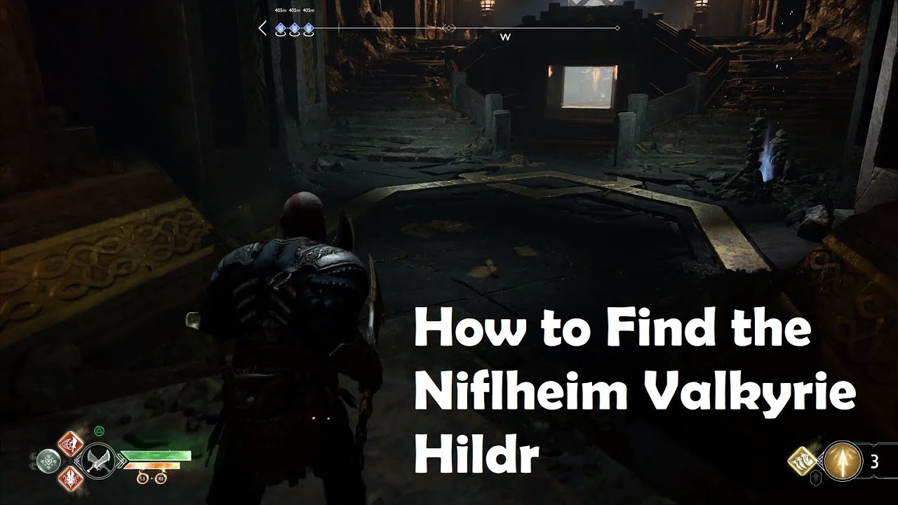 God of War 4 2018 How to Find the Niflheim Valkyrie Hildr Walkthrough ...