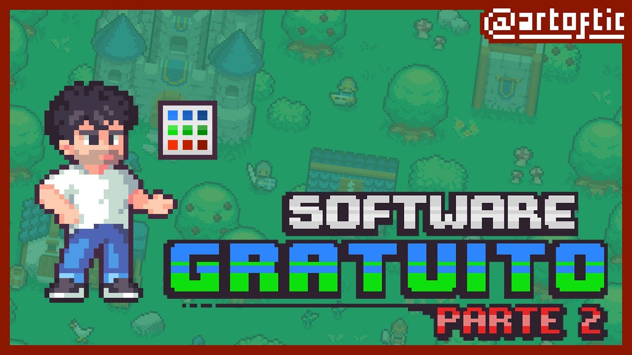 TUTORIAL DE PISKEL (PARTE 2) - SOFTWARE GRATUITO DE PIXEL ART! - YouTube