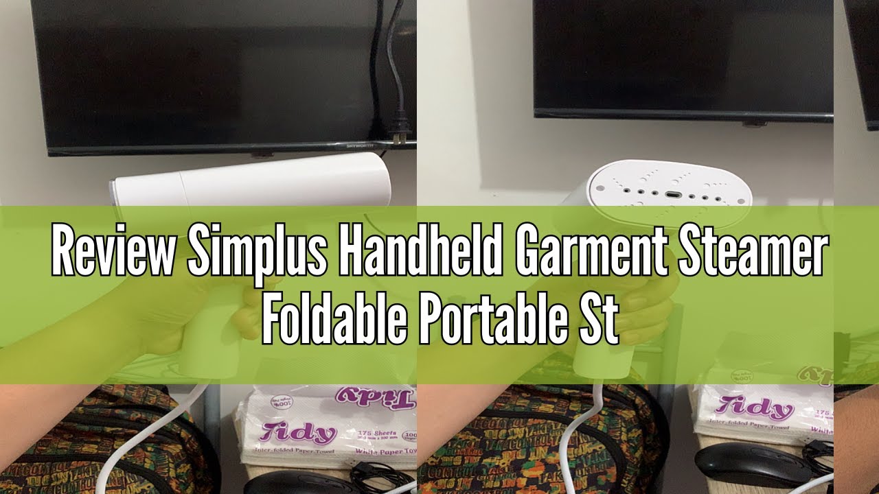Review Simplus Handheld Garment Steamer Foldable Portable Steam Iron ...
