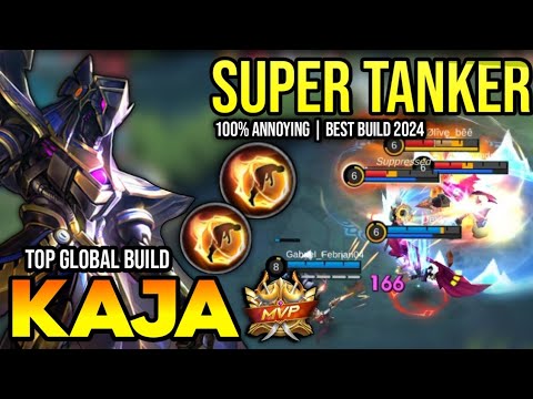 KAJA BEST BUILD 2024 | TOP GLOBAL KAJA GAMEPLAY | MOBILE LEGENDS - YouTube