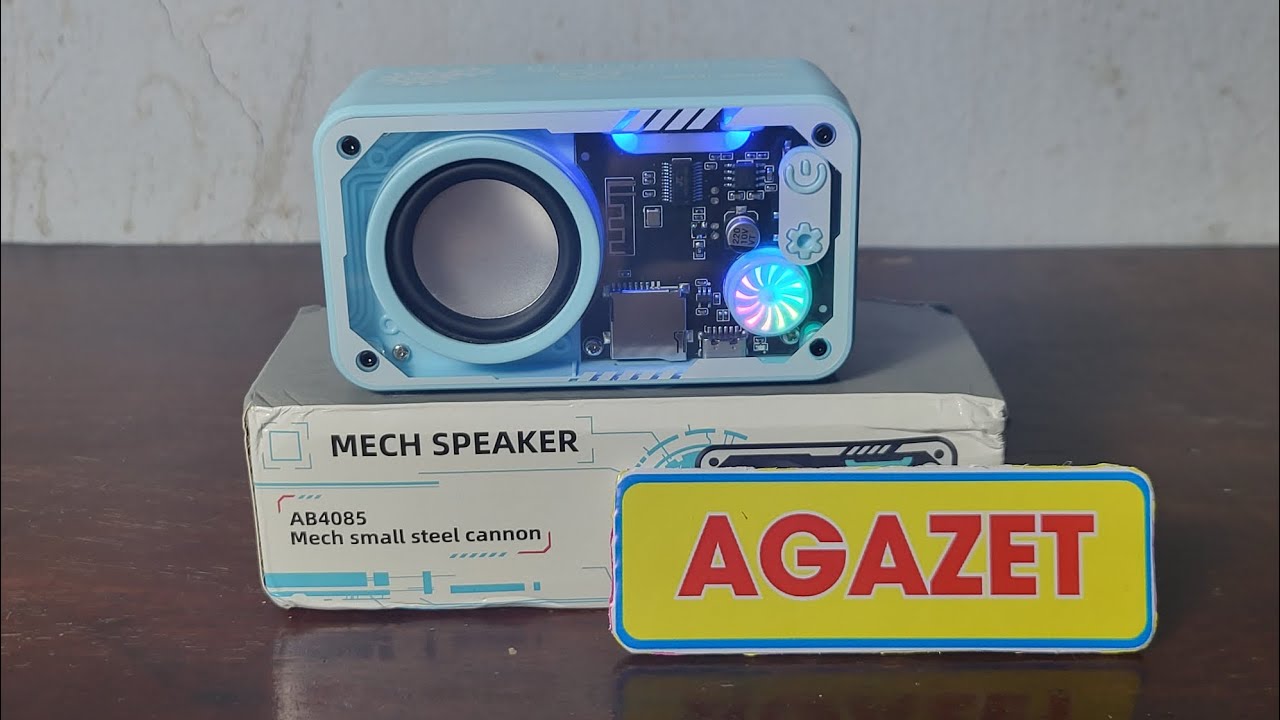 Mở Hộp Review Loa Bluetooth Không Dây Goojodoq AB4085 - YouTube