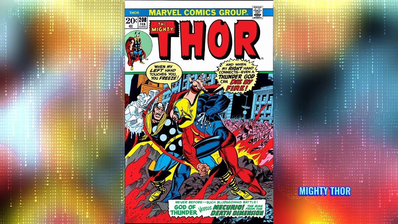 Marvel Comics History: Mighty Thor #208 (February 1973) #marvelcomics # ...