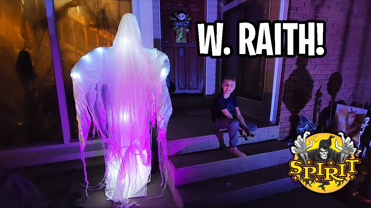 Unboxing | Setting Up New W. Raith Animatronic from Spirit Halloween ...