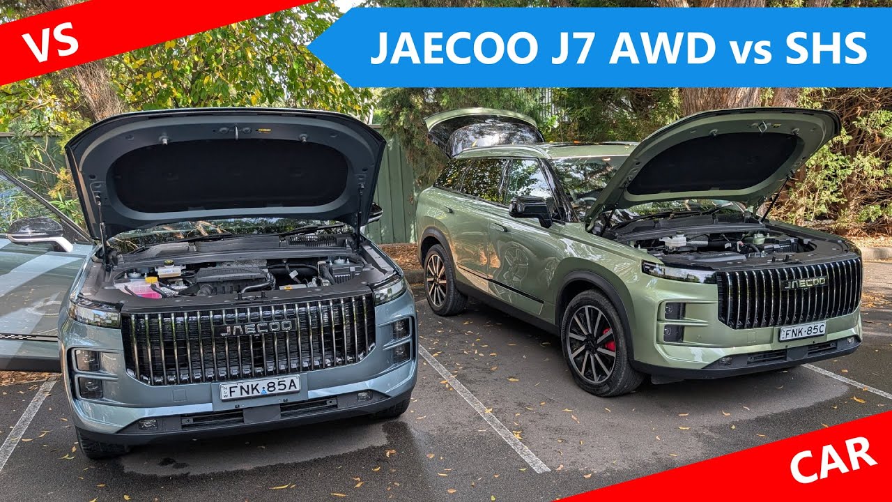 Jaecoo J7 AWD vs SHS PHEV 2WD Explained - What's the Difference? - YouTube