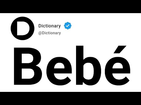 Bebé Meaning In English - YouTube