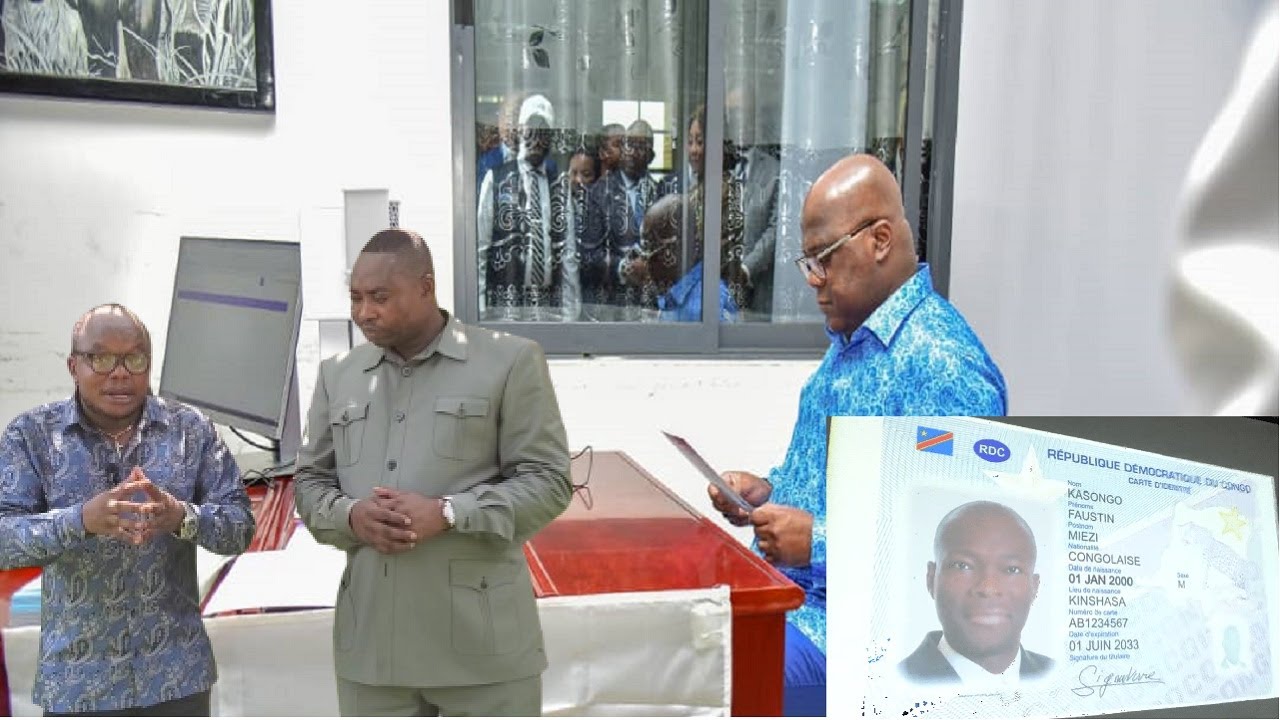 AFRITEQUE IDEMIA RDC IDENTIFIE ET DELIVRE LA CARTE D ' IDENTITE ...
