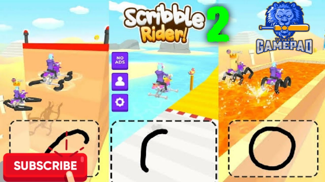 Scribble Rider! | Scribble Rider Game | Scribble Rider - Gameplay ...