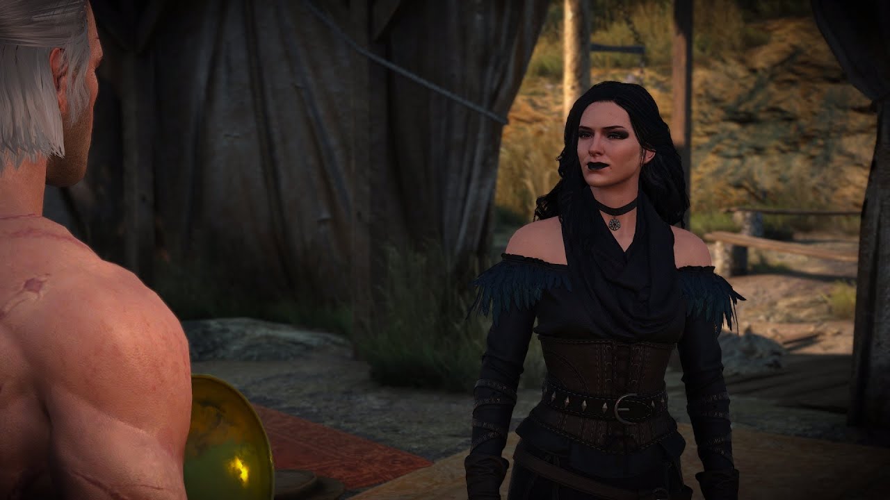 The Witcher 3 cut Clip [ Naughty Point # Velerad's tent # ] - YouTube