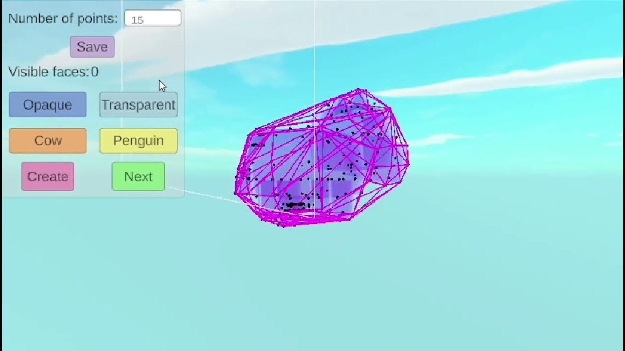 Convex hull in Unity using the Incremental Method (by Elena Carmona Vallecillo) - YouTube