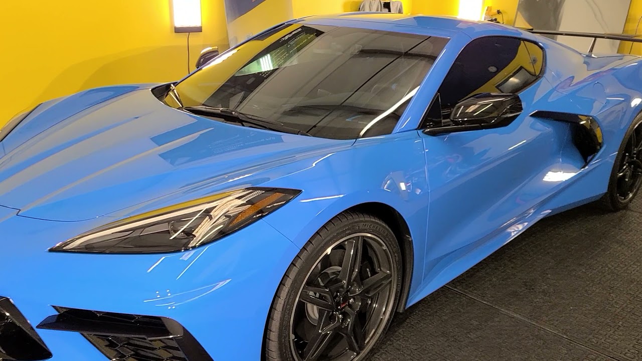 Tint Man FL Tinted the Windows of this 2022 Chevrolet Corvette C8 ...