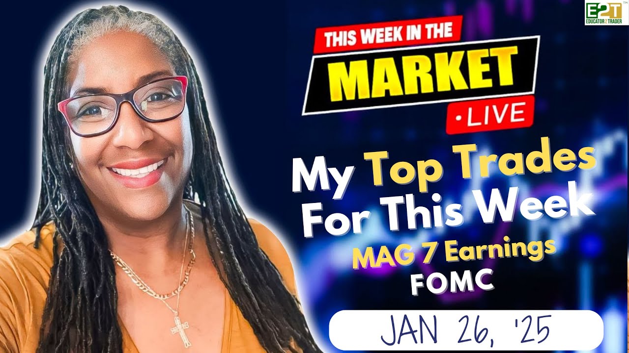 My Top Trades For This Week - FOMC - Mag 7 Earnings - 1.27-31.25 - YouTube