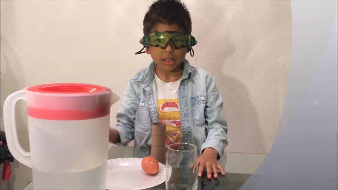 The Egg Drop (Gravity and Motion Experiment) - YouTube