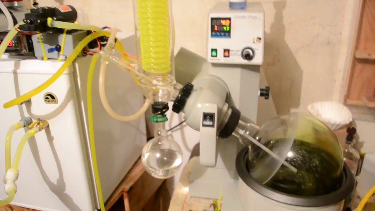 rotovap system - YouTube
