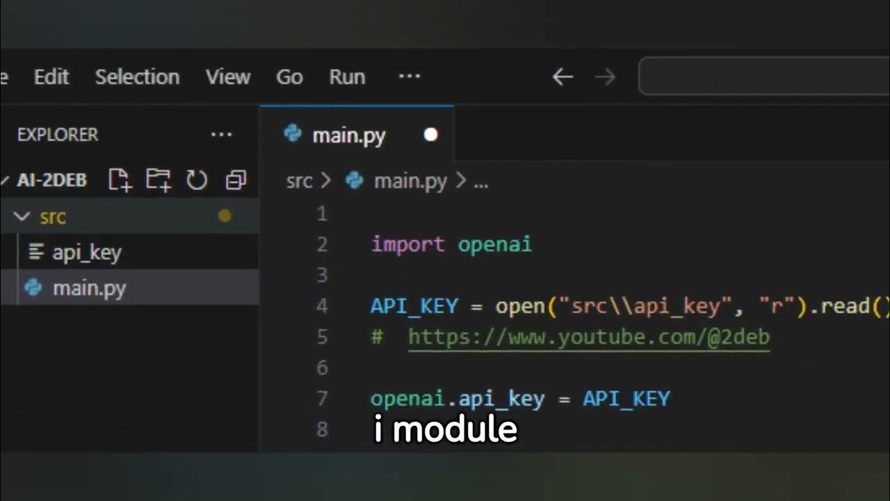 GPT: Easy Integration in Python Projects - YouTube