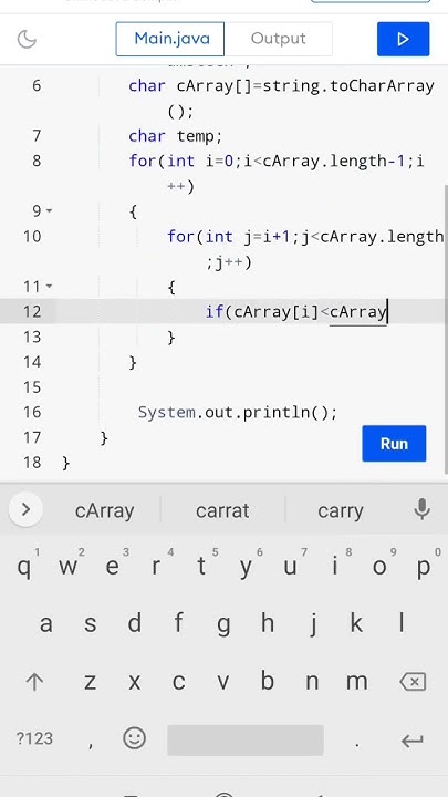 String Sorting In Descending Order In Java Programming Codingguru Javaprogramming