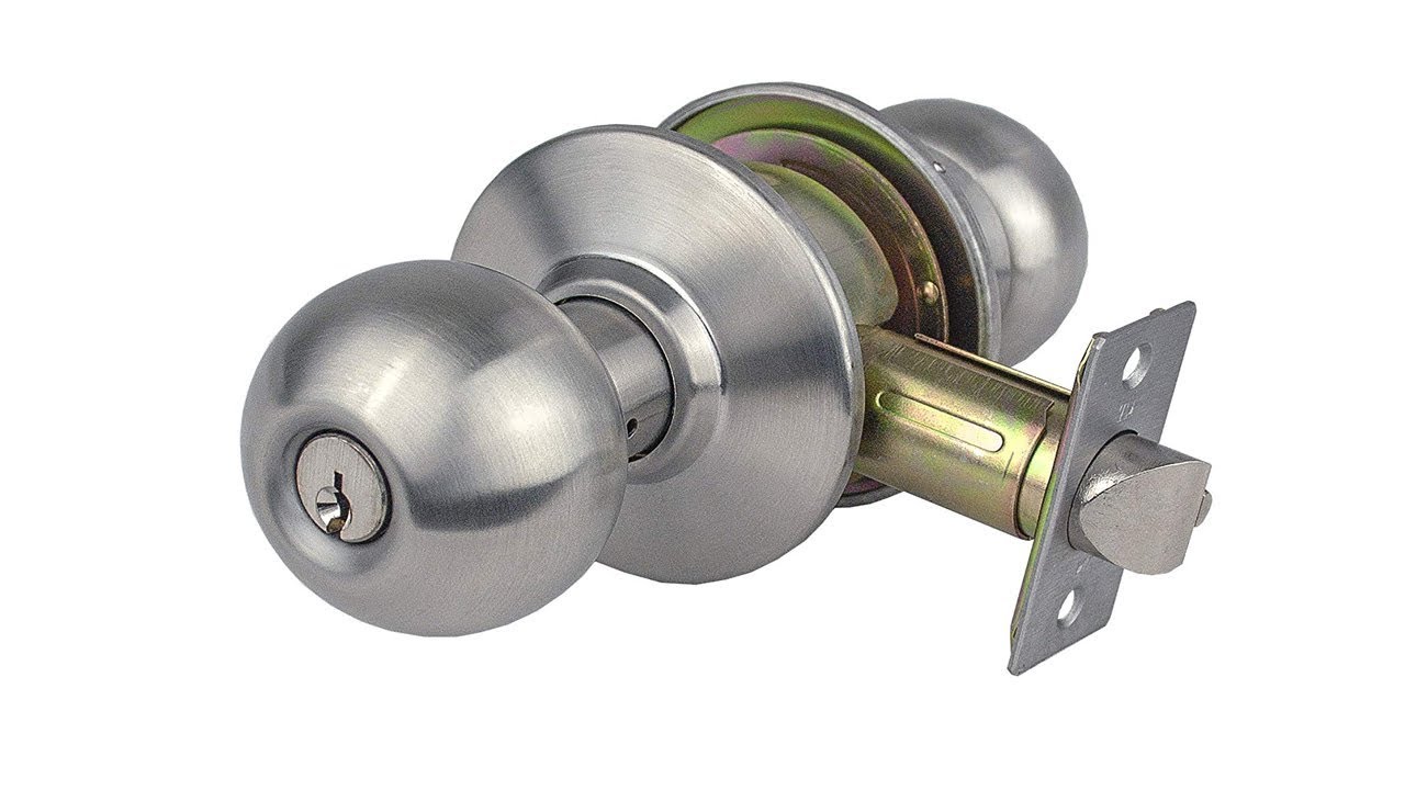 Standard Duty Commercial Cylindrical Privacy Knob, Satin Stainless ...