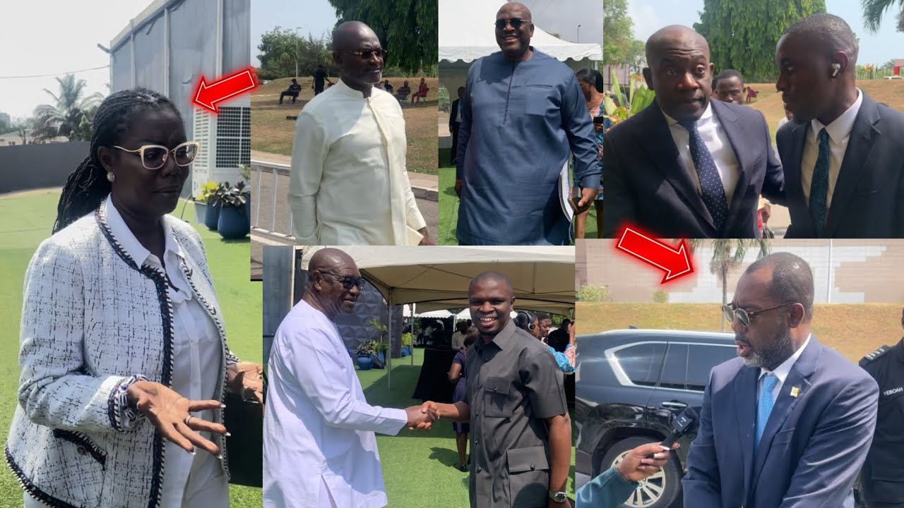 Hon Kennedy Agyapong,Napo & Ursula Owusu look extremely Quiet ...