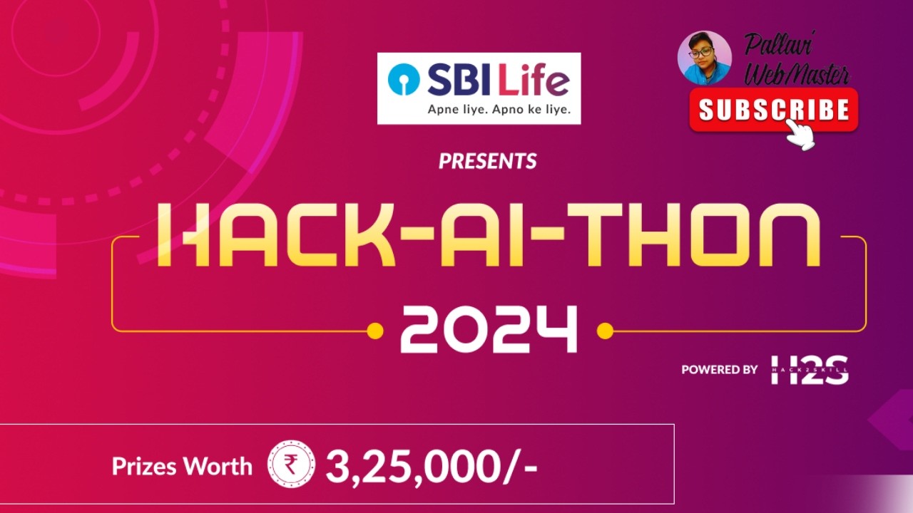 Hack-AI-Thon 2024: Win ₹3,25,000! | AI Challenges, Prizes & SBI Life ...