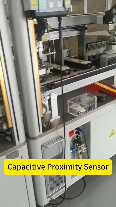 Capacitive proximity sensor application - YouTube