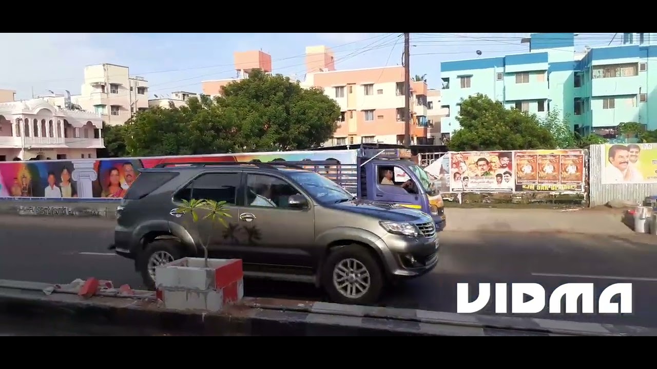 BUS JOURNEY VLOG FROM CHATRAM BUS STAND TO BIKSHAANDAR KOVIL IN TNSTC ...