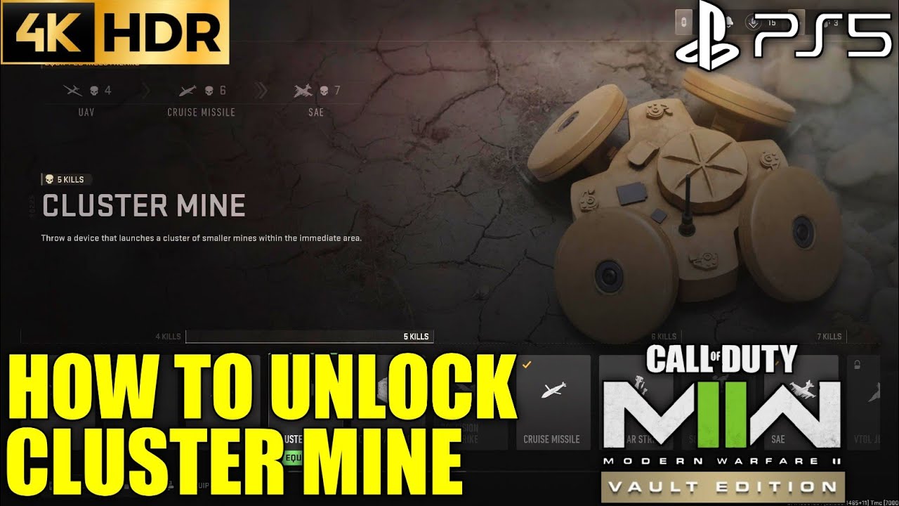 How to Unlock Cluster Mine MODERN WARFARE 2 How to Get Cluster Mine ...