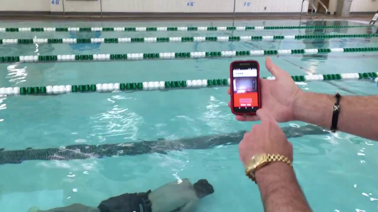 Pool Hawk Center pool drowing simulation - YouTube