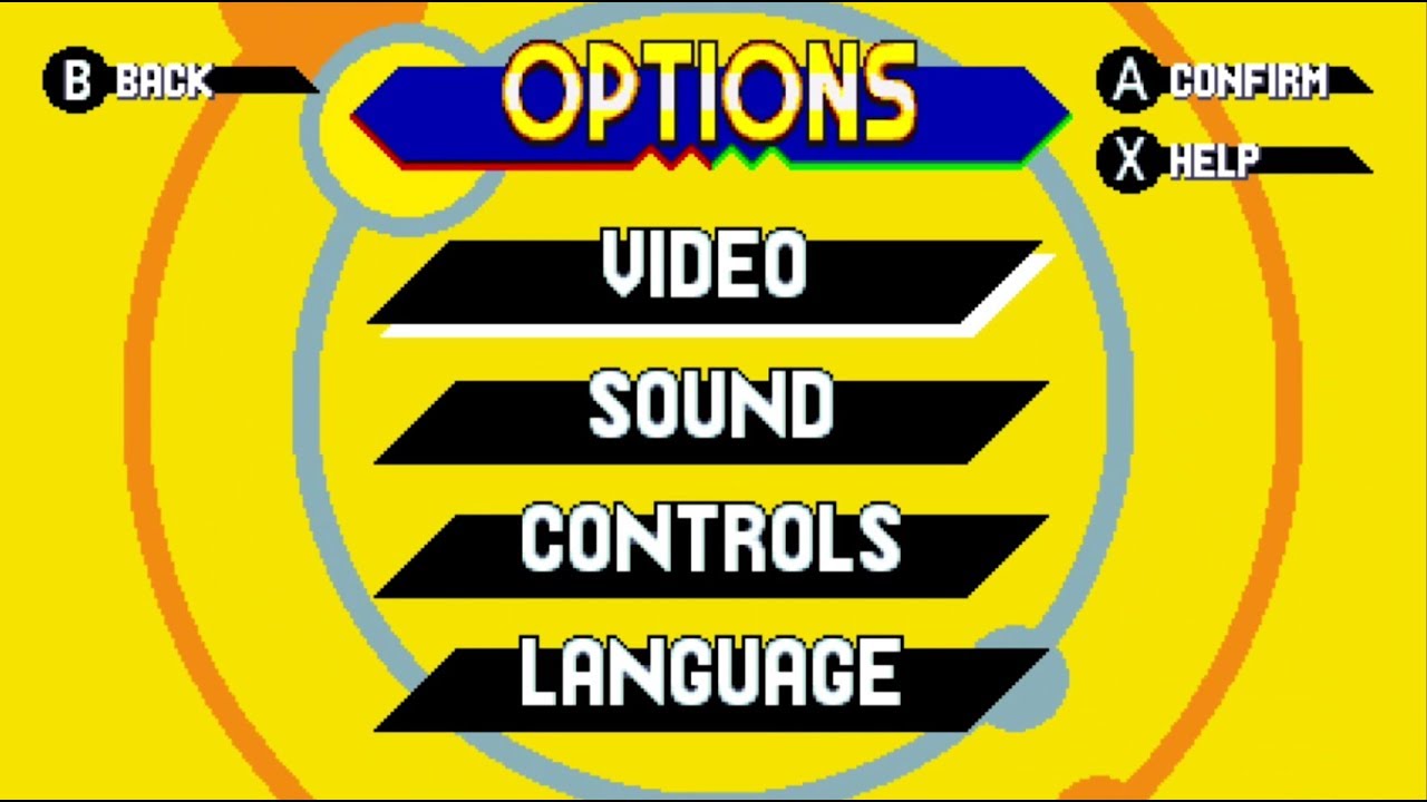 Options Screen | 00 | Let's Play Sonic Mania - YouTube