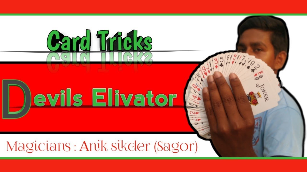 New card tricks Devils Elevator।। Anik sikder।। Learning factory BD।। - YouTube