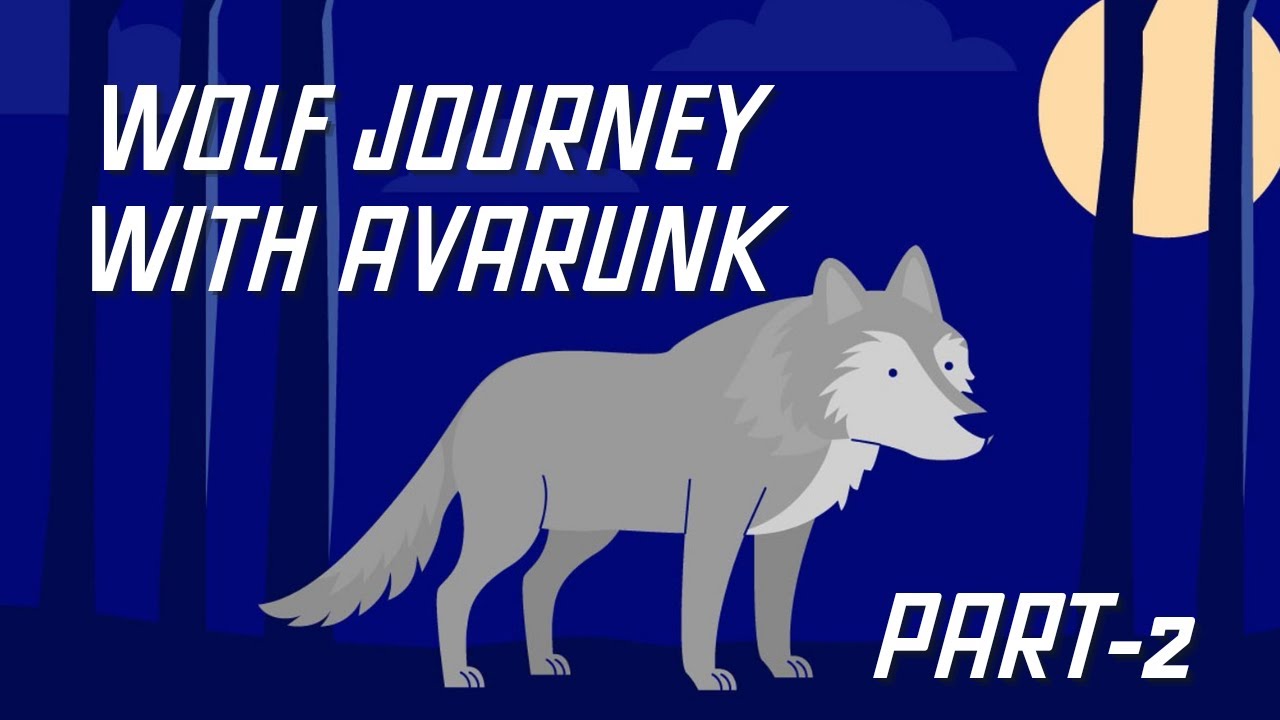 WOLF JOURNEY WITH AVARUNK PART 2 || #wolf #animals #dog - YouTube