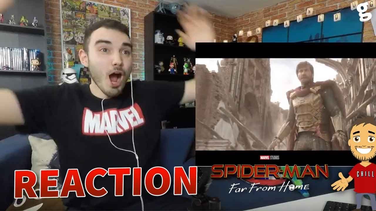 SPIDER-MAN : REACTION à l'ENORME TRAILER de FAR FROM HOME ! - YouTube