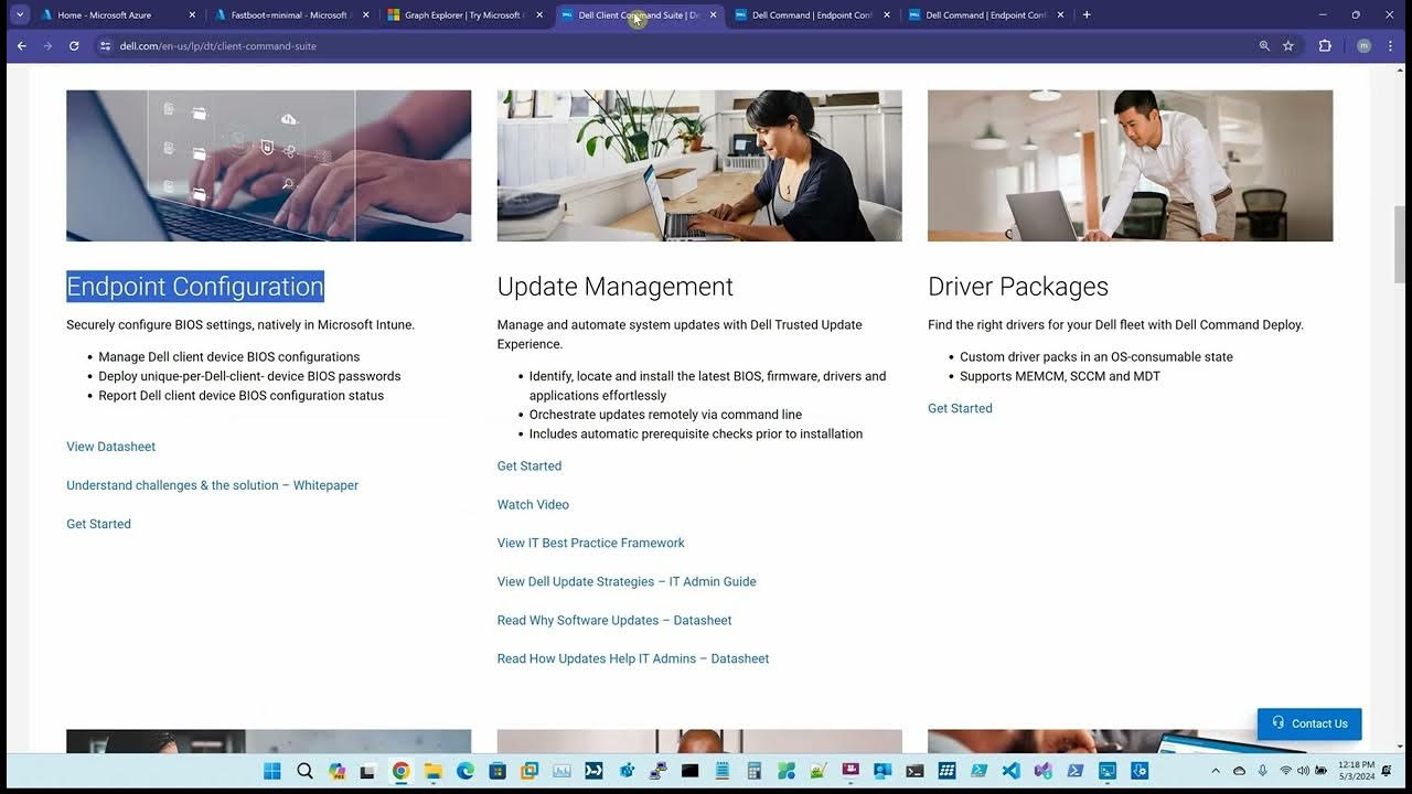 Dell Command Endpoint Configure for Microsoft Intune. Custom BIOS and ...