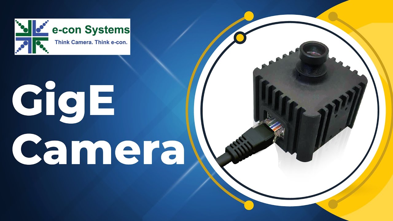 GigE OEM Camera with network synchronization capability | e-con Systems - YouTube