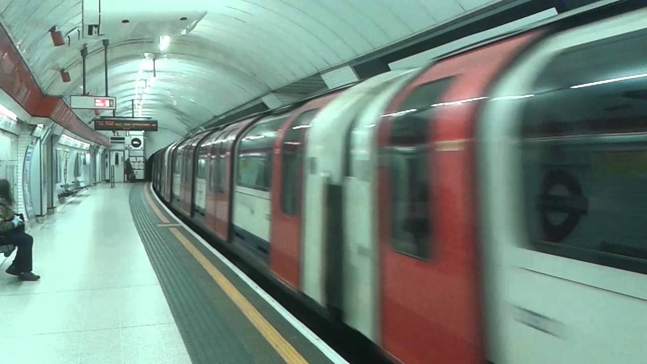 1992 Tube Stock entering Liverpool Street - YouTube