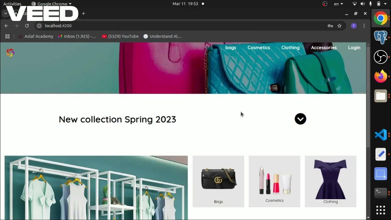 Full stack Normal E-commerce Website with Angular NestJS PostgreSQL || Nafis Shahriar - YouTube