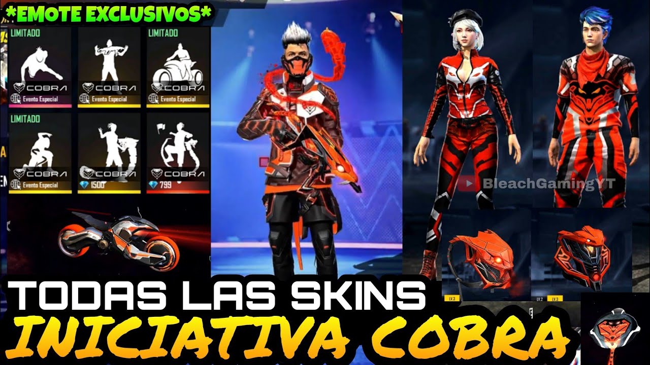 🛑 INICIATIVA COBRA || Todas las Skins y recompensas de la TEMÁTICA ...