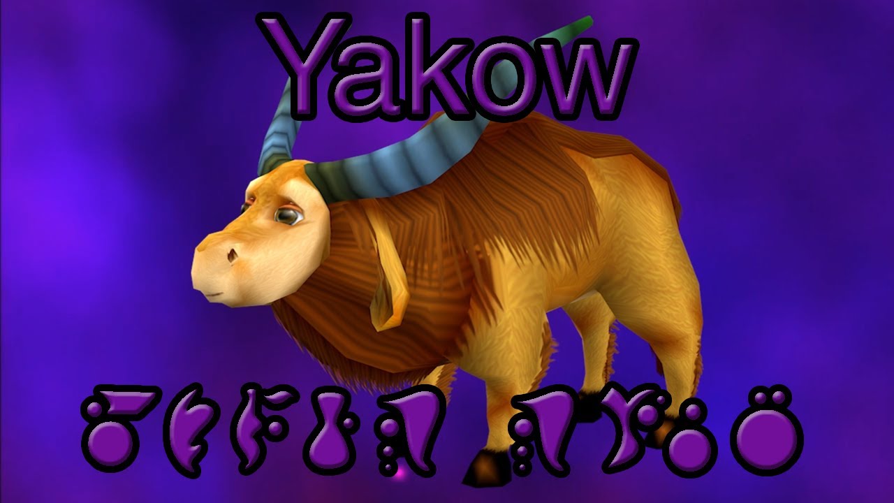 Yakow | Fauna | Lore | Jak and Daxter - YouTube