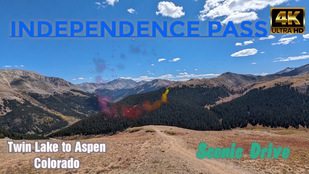 Independence Pass Colorado - 2023 Fall Colors - Scenic Drive - YouTube