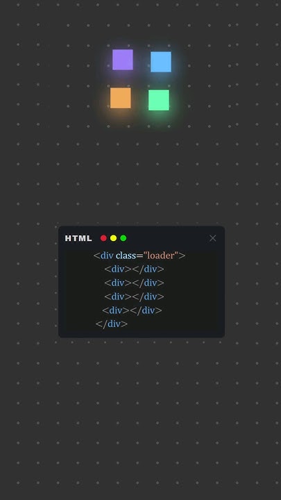 Learn to create some beautiful loader in CSS #coding #css #developerlife #viralshorts - YouTube